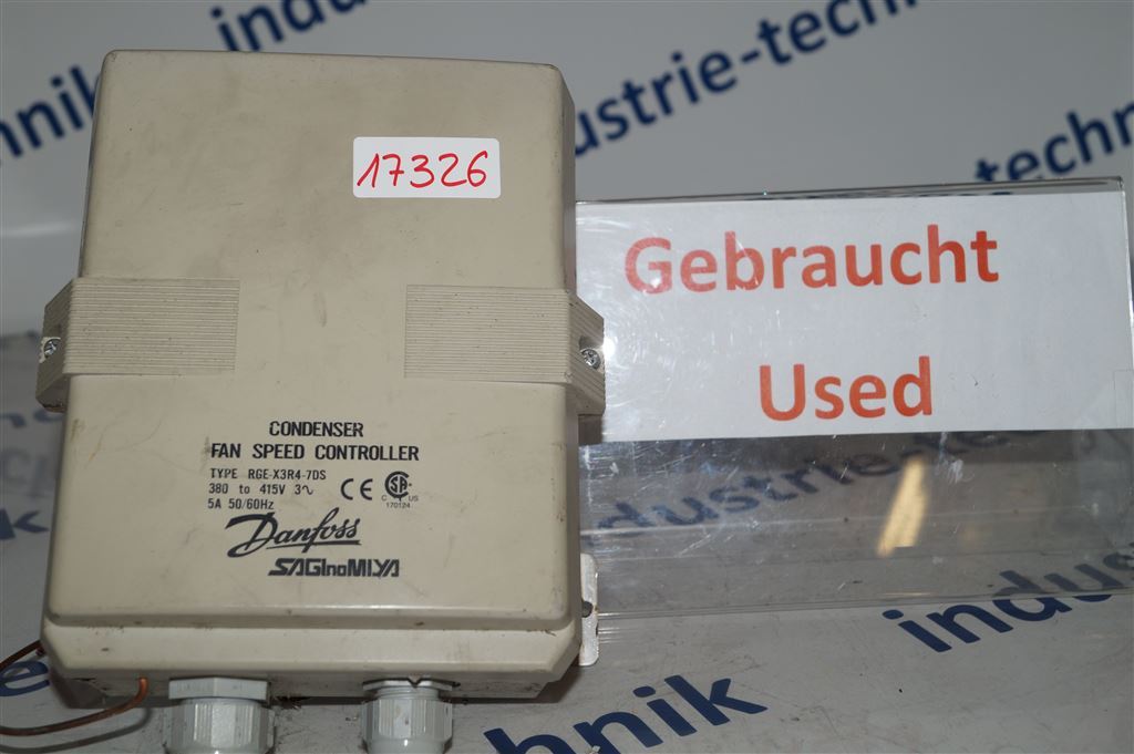 Danfoss Fan Speed Controller RGE-X3R4-7DS Lüftersteuerung RGEX3R47DS | eBay