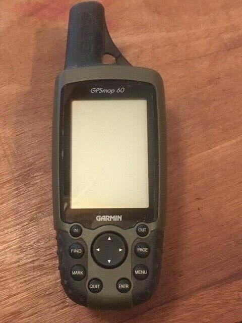 Vintage Garmin GPSMAP 60 Hand Held GPS Navigator Tested Working Very ...