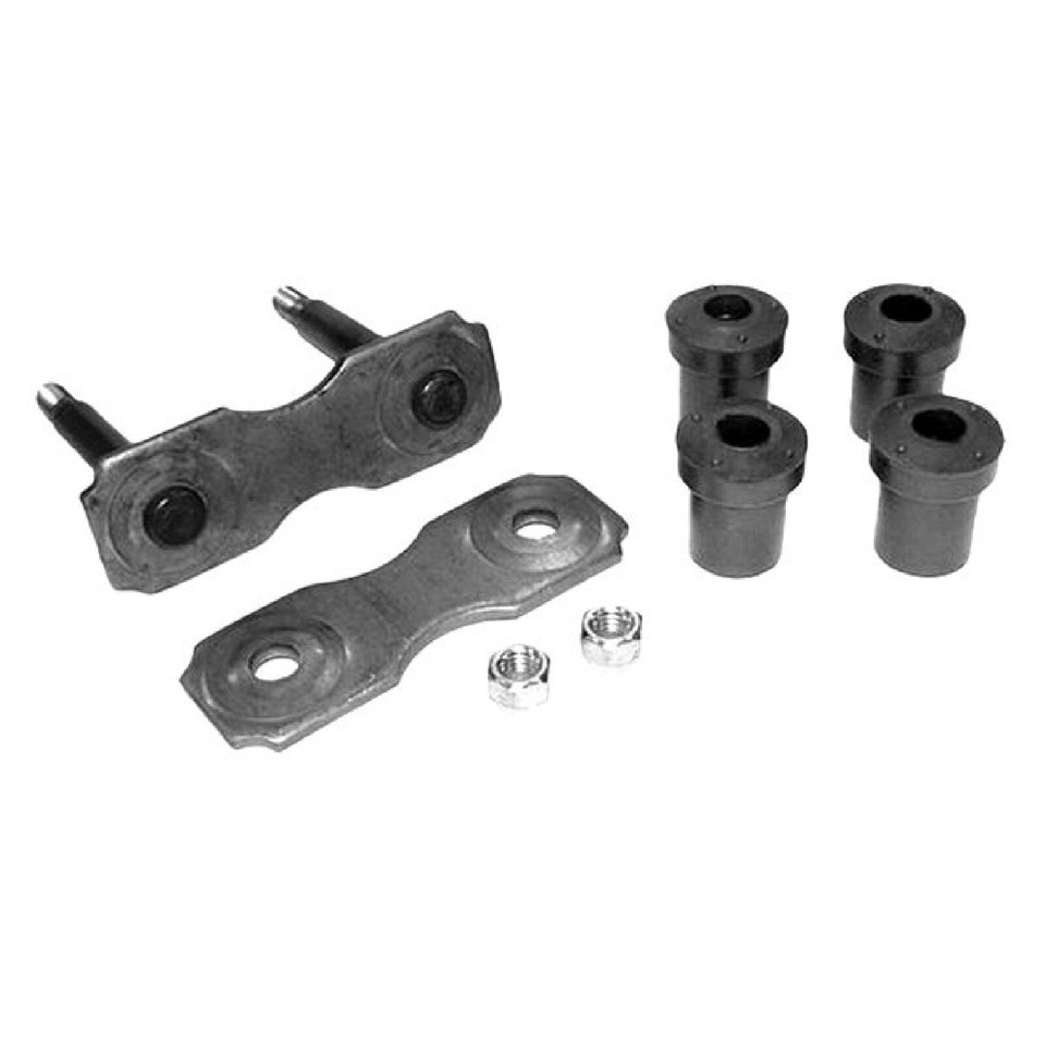 Crown Automotive Front Leaf Spring Shackles Kit w/ Bushings for Jeep ...
