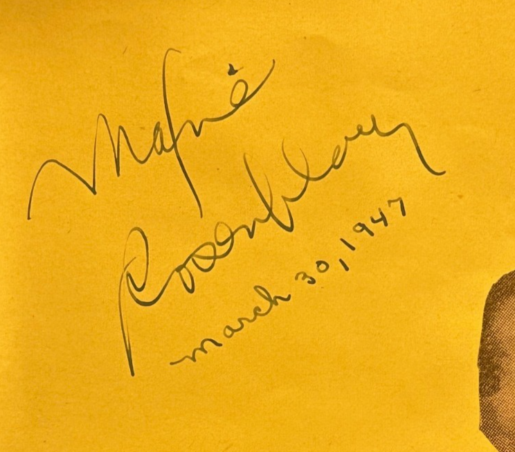 Maxie Rosenbloom "Munsters" "I Dream Of Jeannie" Signed Autograph Album ...