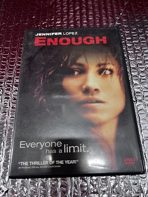 Enough DVD Features Jennifer Lopez (jlo) Preowned Movie 43396083615| eBay