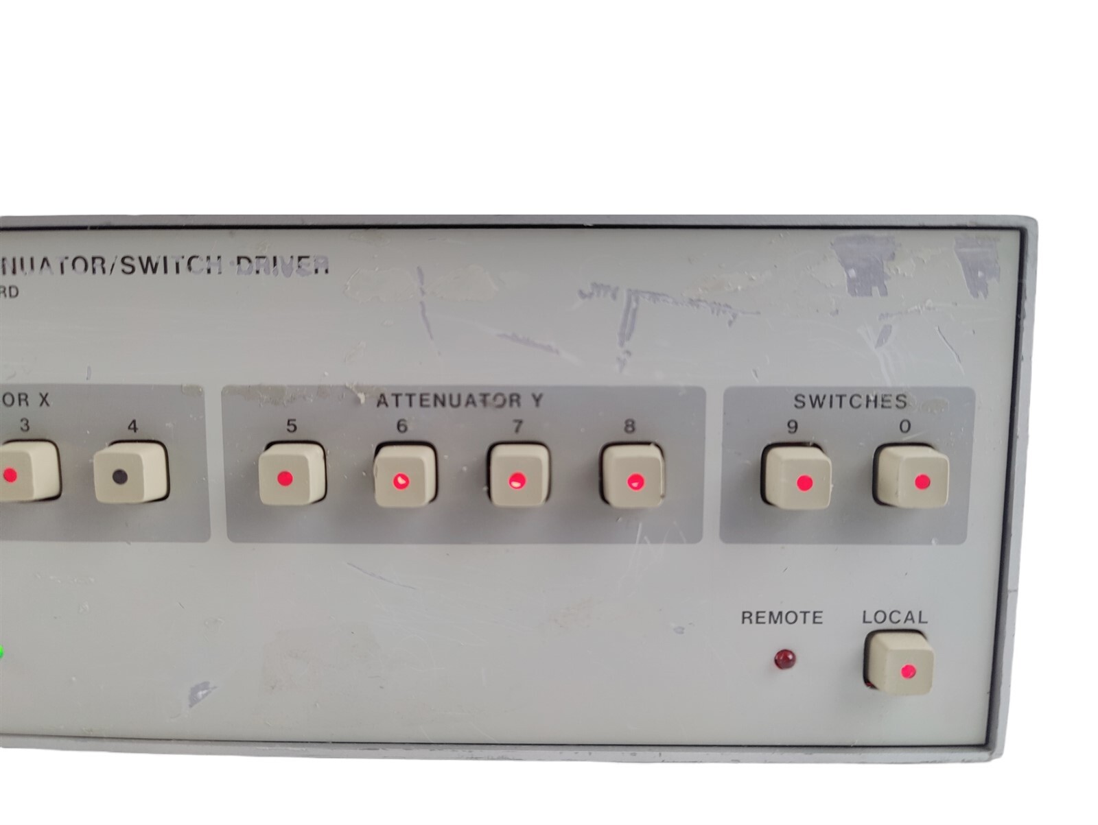 Hewlett Packard HP 11713A Attenuator Switch Driver 24V Relays GPIB ...