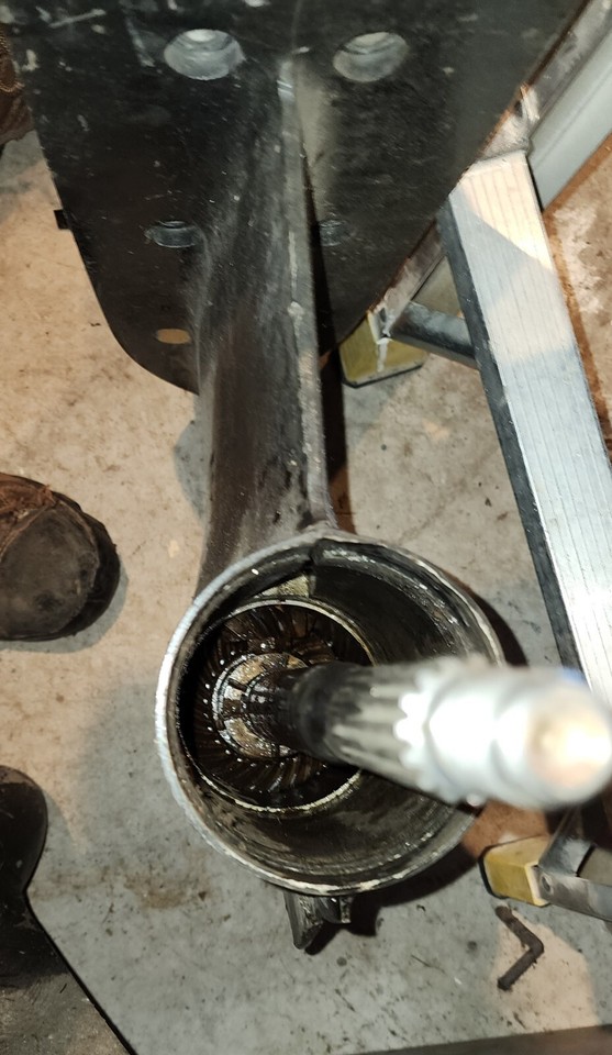 Force L-Drive Lower Unit Gear Case For Parts 85 90 120HP 1989 1990 1991 ...