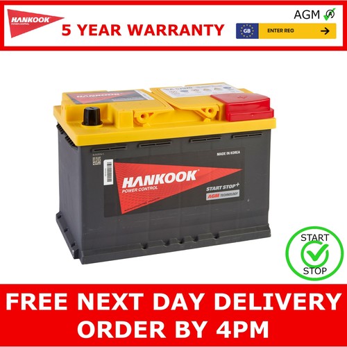 12V AGM Car Battery Type 096 70Ah 760CCA For Start Stop - 277x174x190mm ...