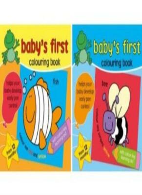 Baby's First Coloring Book 2-Pack | eBay