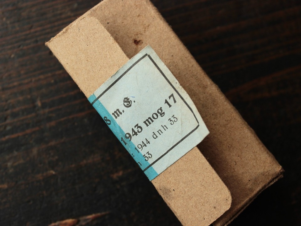 German WW2 Cardboard ammo Box for P08 Luger, 1944 / Original | eBay