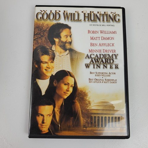 Good Will Hunting DVD THE MOVIE Matt Damon, Ben Affleck, Robin Williams ...