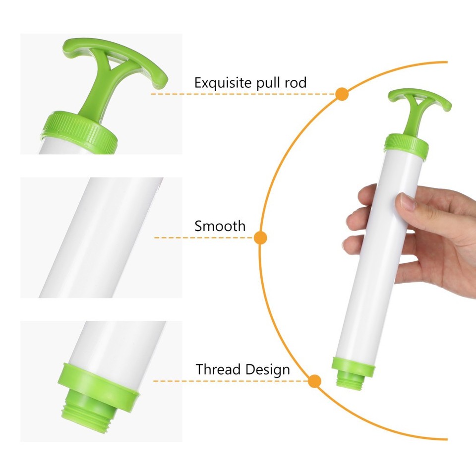 Plastic Handheld Manual Air Vacuum Pump for Air Deflating Vacuum ...