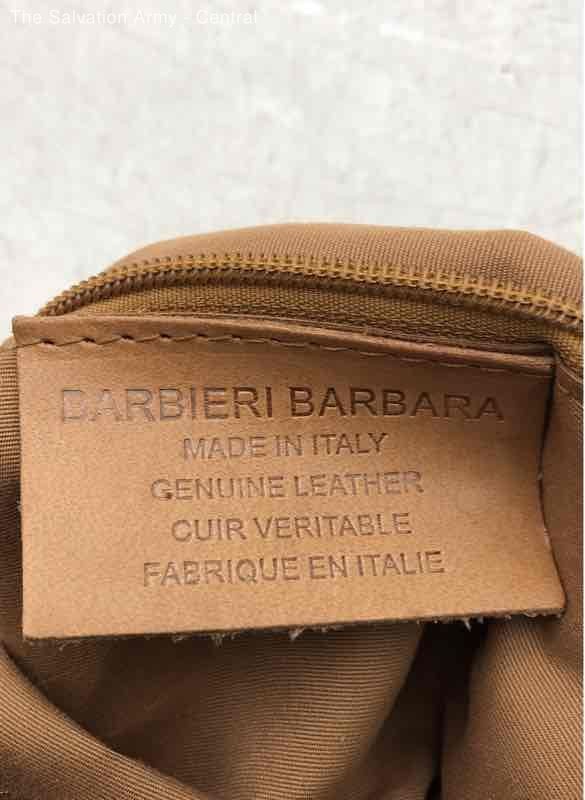 Barbara Barbieri Womens Black Leather Adjustable Strap Travel Crossbody ...