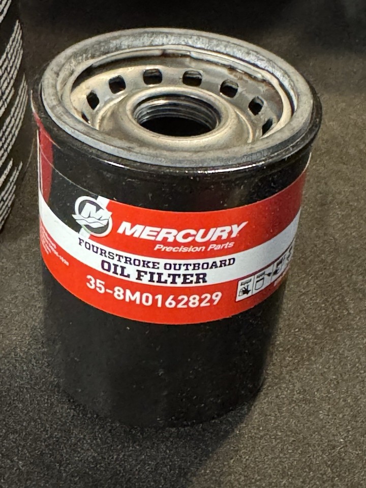 Mercury Precision Parts FourStroke Outboard Oil Filter New Open Box 35 ...