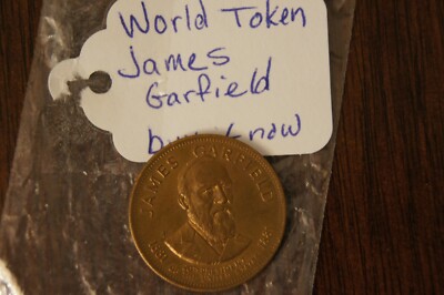WORLD TOKEN JAMES GARFIELD | eBay