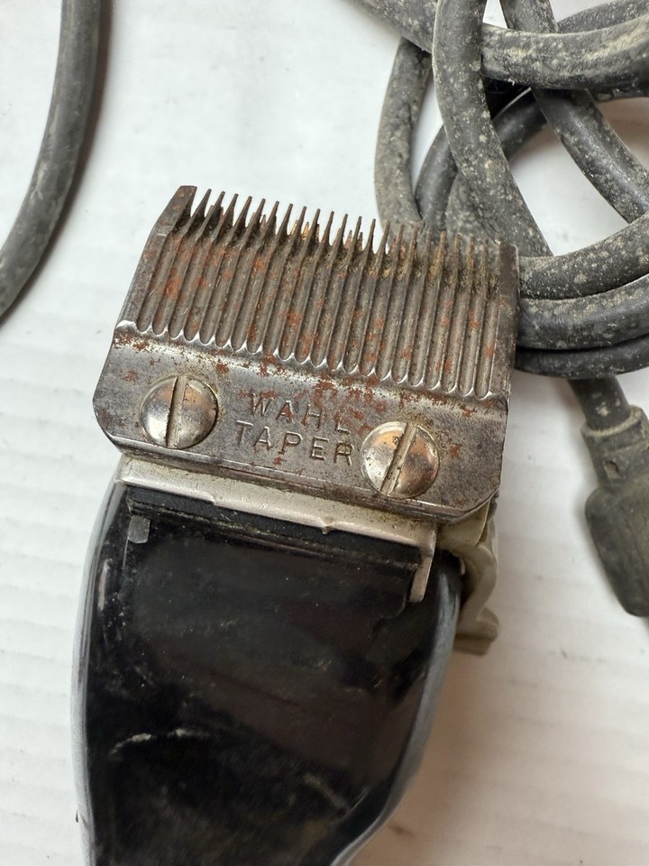 Vintage 1950s Wahl Senior Model 850 Taper Clippers *Not Tested* Barber ...
