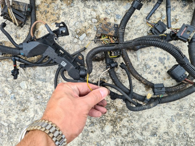 BMW OEM 12-16 F30 Engine Sensor System Wiring Harness 12527605915 for ...