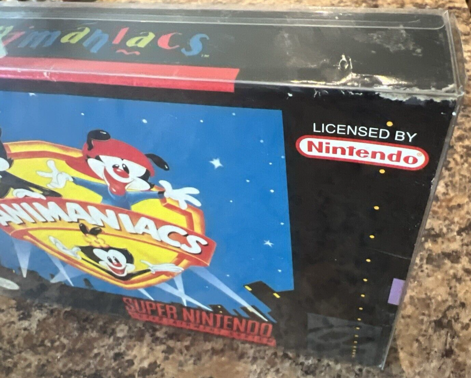 Animaniacs Super Nintendo Entertainment System SNES 1994 Complete Game ...