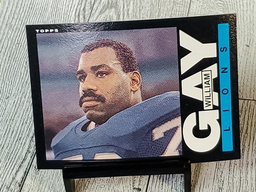 1985 Topps Football #59 William Gay Detroit Lions | eBay