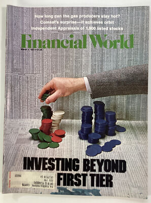 Financial World Magazine Vtg 1977 Rare Ads Satellite Marks Brokers Oil ...