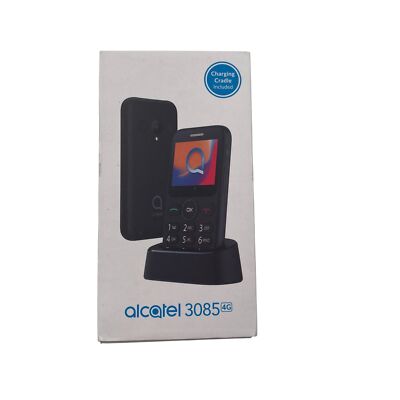 Alcatel Mobiltelefon 3085x 4g Schwarz Metallic 2,4 „ Easy Phone | eBay.de