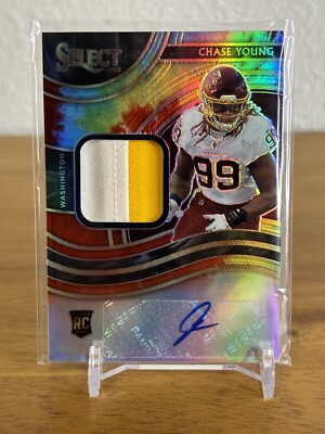 Chase Young 2020 Select Prime Selection Tie Dye Auto RPA /25 RC | eBay