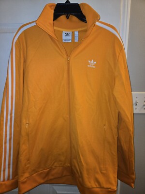Adidas Mens Lg Orange Track Jacket | eBay