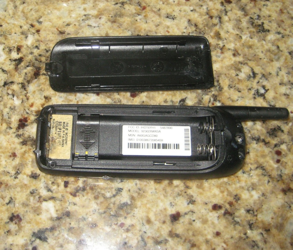 Vintage Motorola Voicestream 92302 92302XWXBA Black Cellular Phone ...