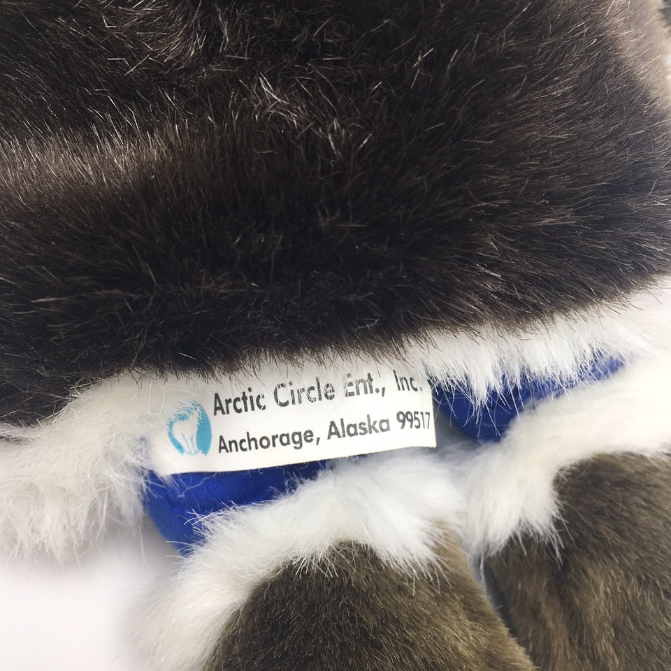 New Alaskan Friend Girl Doll Plush Anchorage Alaska Arctic Circle Fur ...