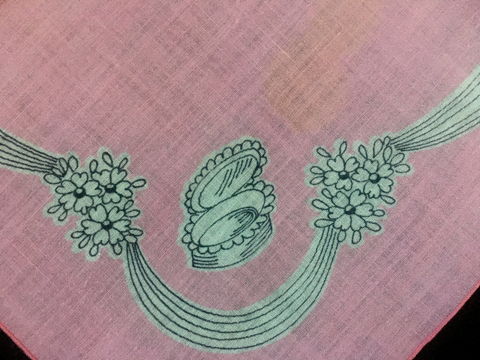 Masked Harlequin Vintage Handkerchief Southern Belle Masquerade Ball ...