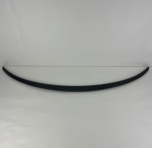 OEM 2020 - 2024 Tesla Model Y Carbon Fiber Rear Trunk Spoiler Lip ...