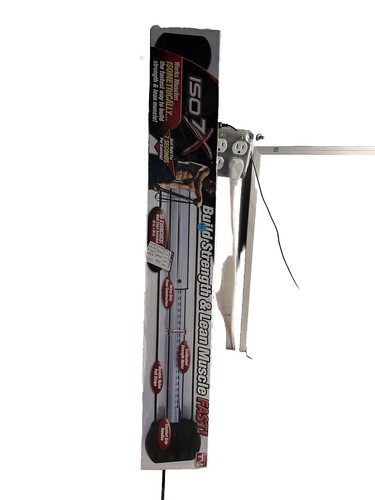 Ontel ISO 7X Isometric Workout Bar - Silver 735541608094 | eBay