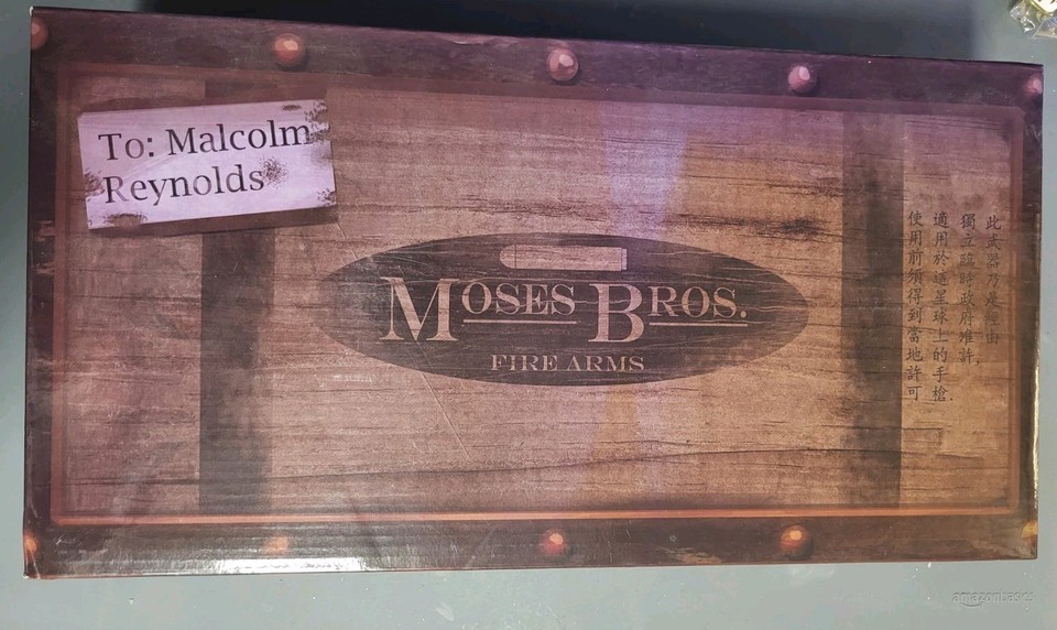 QMX FIREFLY MALCOLM MAL REYNOLDS STUNT PISTOL REPLICA FRONTIER MODEL B ...