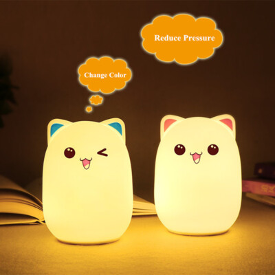 Colorful Cartoon Silicone Clapping Lamp: Playful Nighttime Glow | eBay