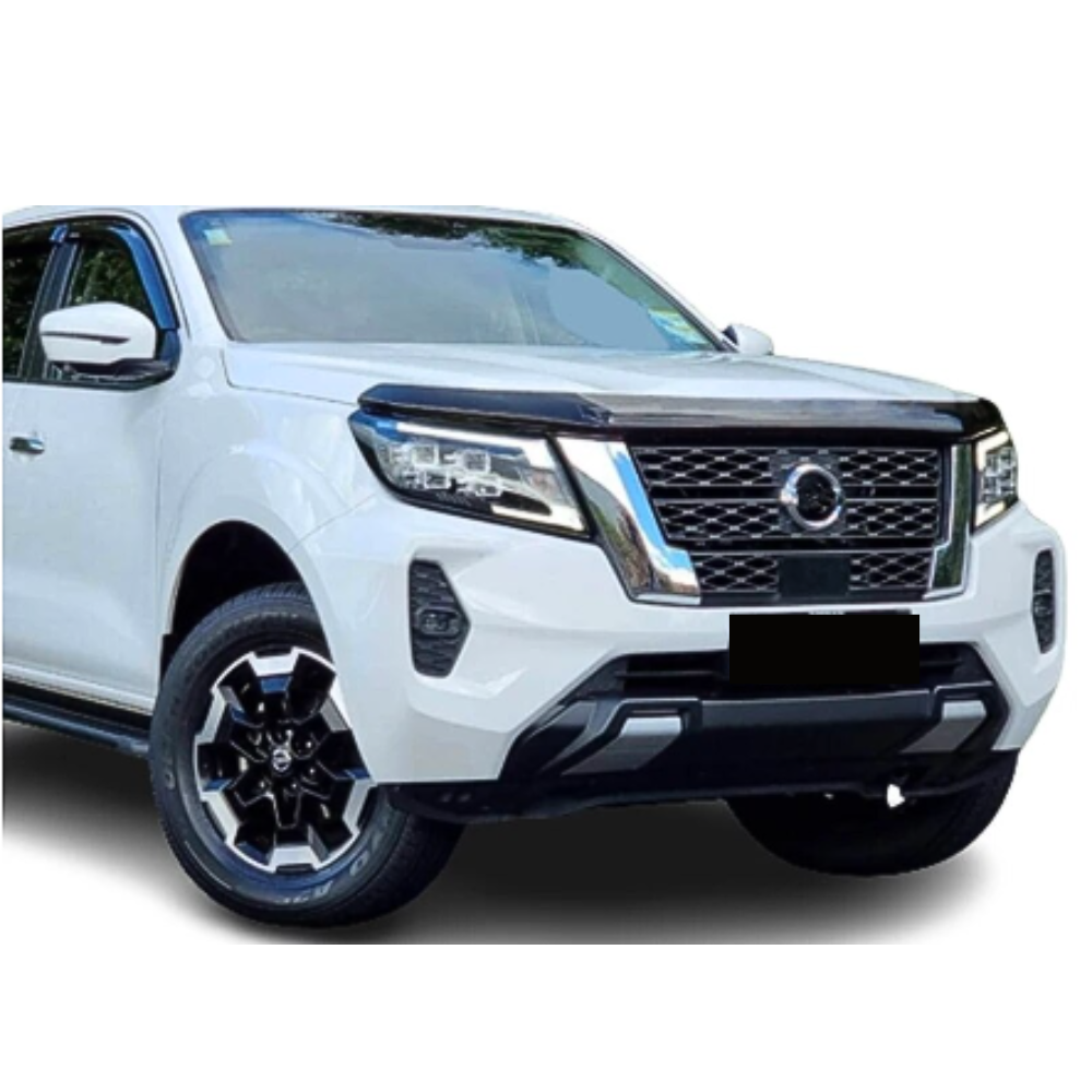 For 2021-2024 Nissan Navara Facelift D23 Bonnet Protector Stone Shield ...