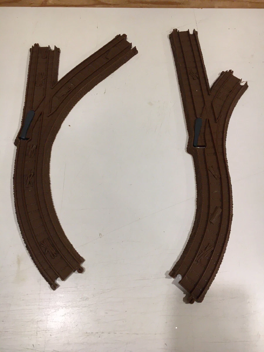 Thomas Friends Trackmaster Train 87 Pc Tan Beige Track LOT