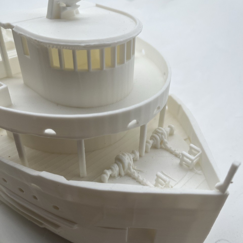 ho scale Edmond Fitzgerald Ore Boat model. Assembled And Unpainted | eBay