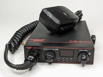 Fox CB240 Citizen Band CB Radio with Microphone - Untested | eBay