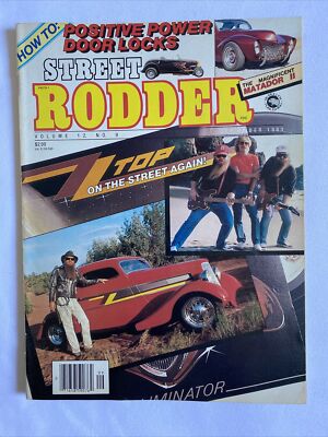1983 September Street Rodder Magazine ZZ Top On The Road Again Classics ...