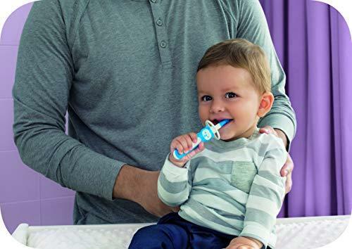 MAM Massaging Baby Toothbrush Gum Cleaner and Massager with Brushy The ...