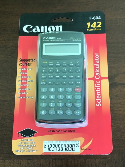 Canon F-604 Scientific Calculator for sale online | eBay