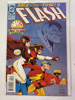 Flash Race Against Time 97 DC Comic 1995 | Combined Shipping B&B | eBay