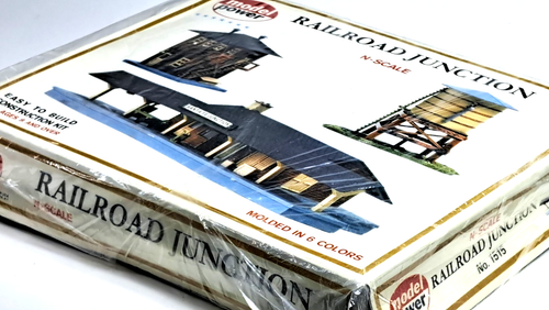 N Scale Model Power 1515 Railroad Junction Building Kit - NEW | eBay