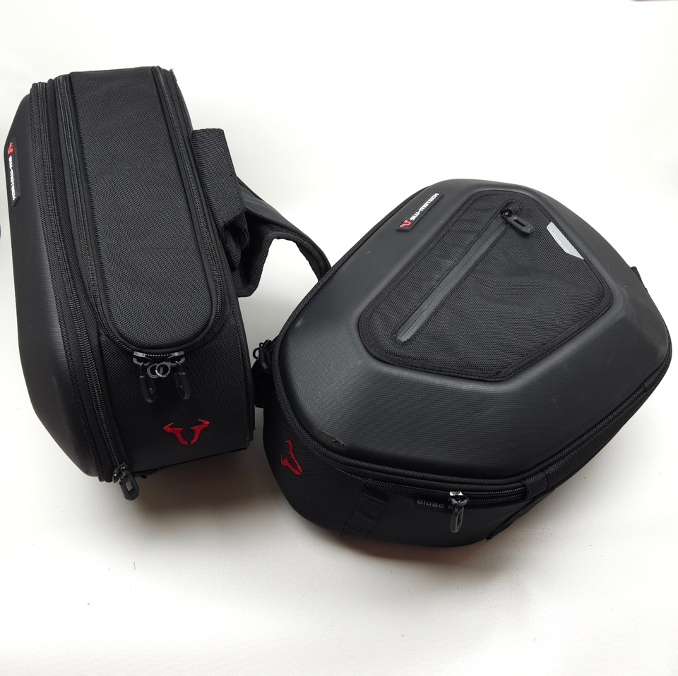 SW-MOTECH PRO BLAZE H Saddlebags – High Exhaust Version & Waterproof ...