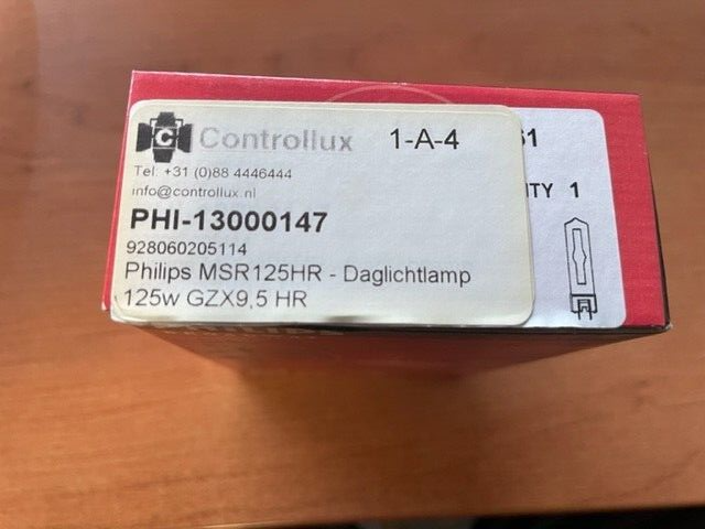 Philips MSR 125 HR 80V/125W GZX-9.5 200h | eBay