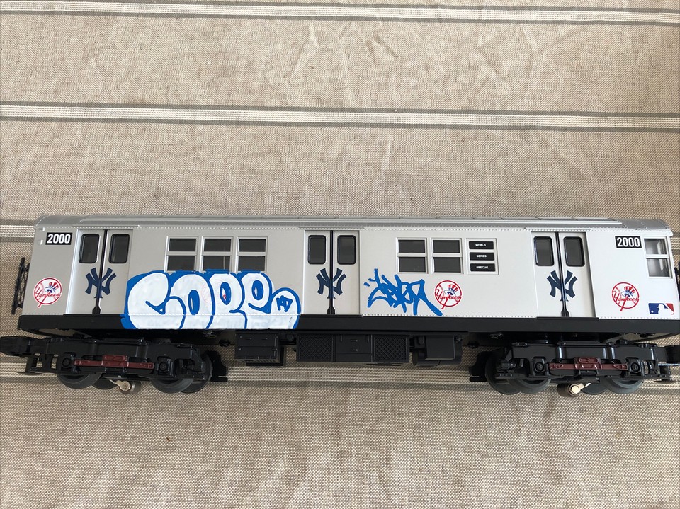 Cope2 NY Yankees Subway Car Original Work Direct From Cope 2. Like ...
