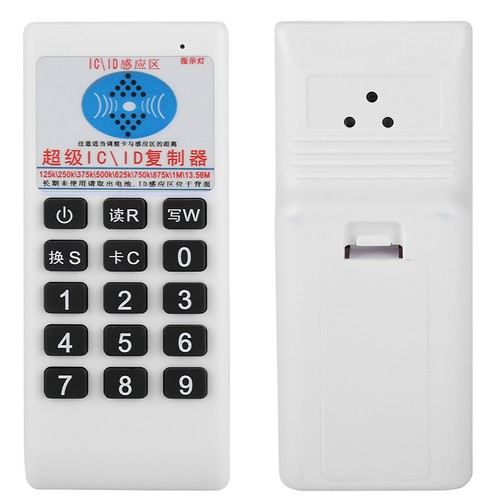 125KHz IC Card ID Tag Writer Reader Copier Duplicator Handheld Portable ...