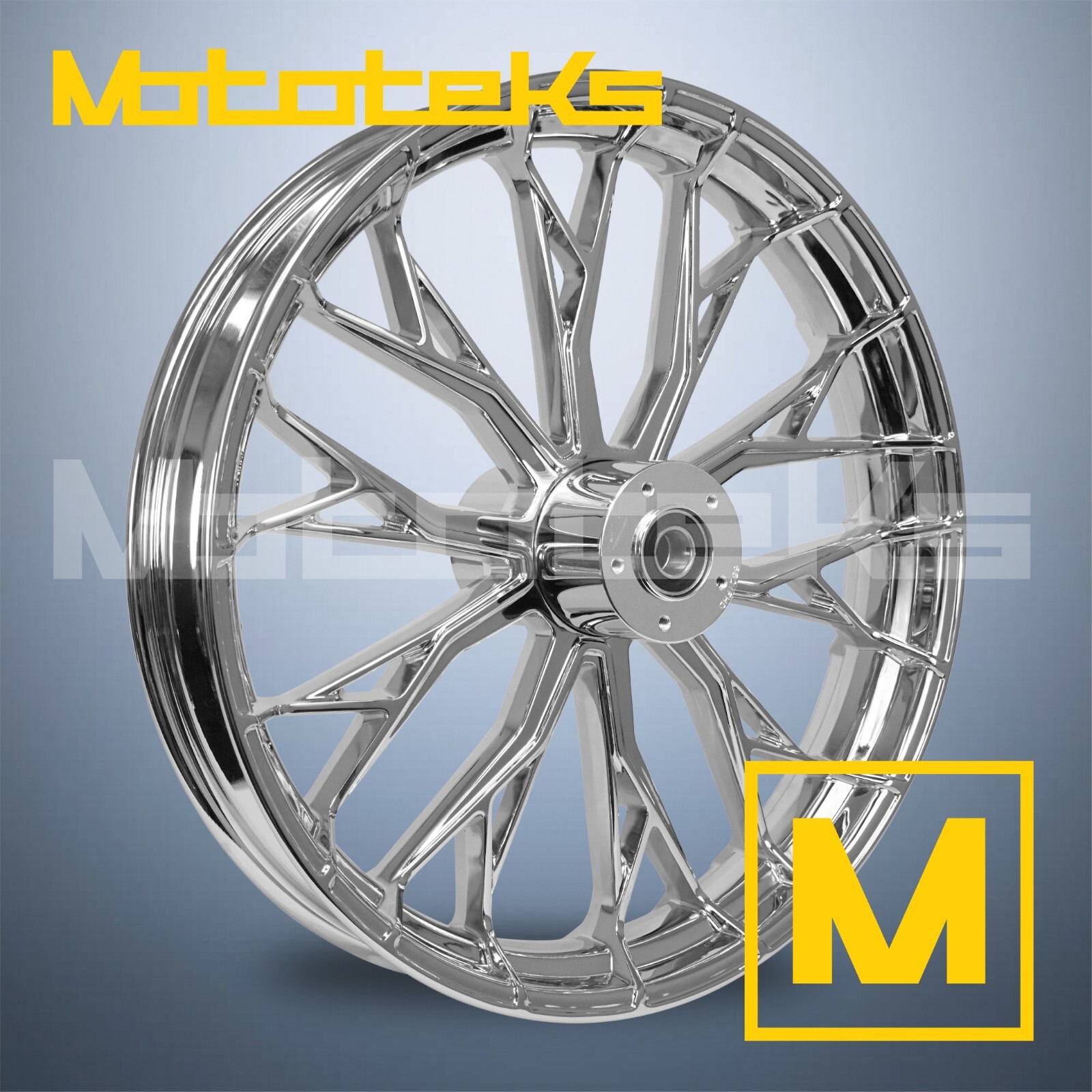 21" 21X3.5 RAIDER MAG WHEEL CHROME FOR HARLEY SOFTAIL MODELS FRONT RIM ...