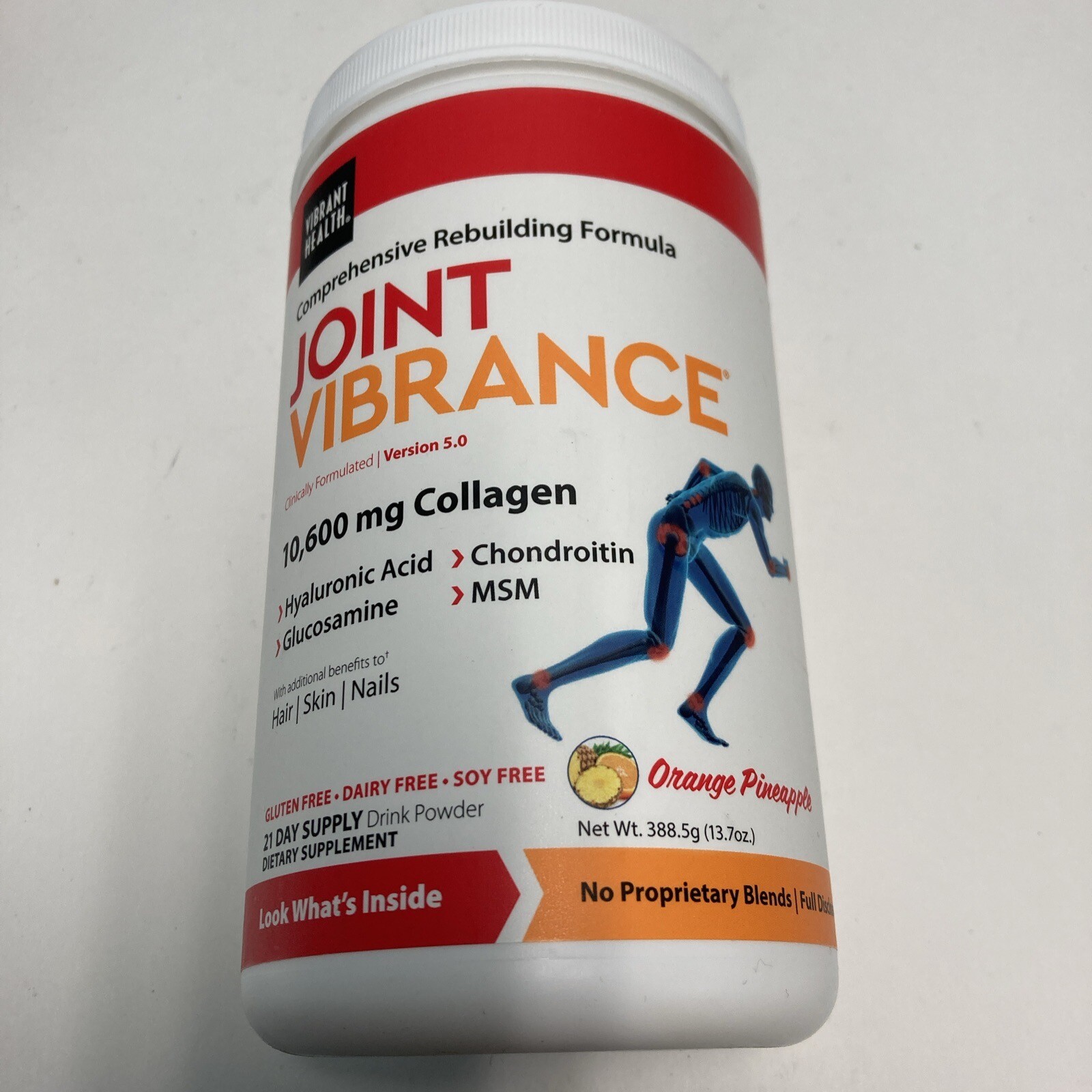 Vibrant Health Joint Vibrance 10600 mg Collagen Supplement - 13.7 oz ...