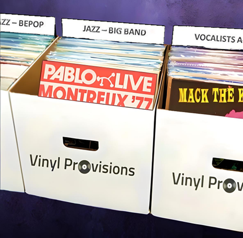 Tall Record Dividers 33 RPM LP Vinyl Record - White with 3" Full Header ...