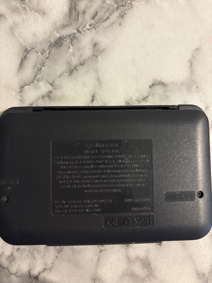 Franklin spellmaster Plus spelling corrector with databank | eBay UK