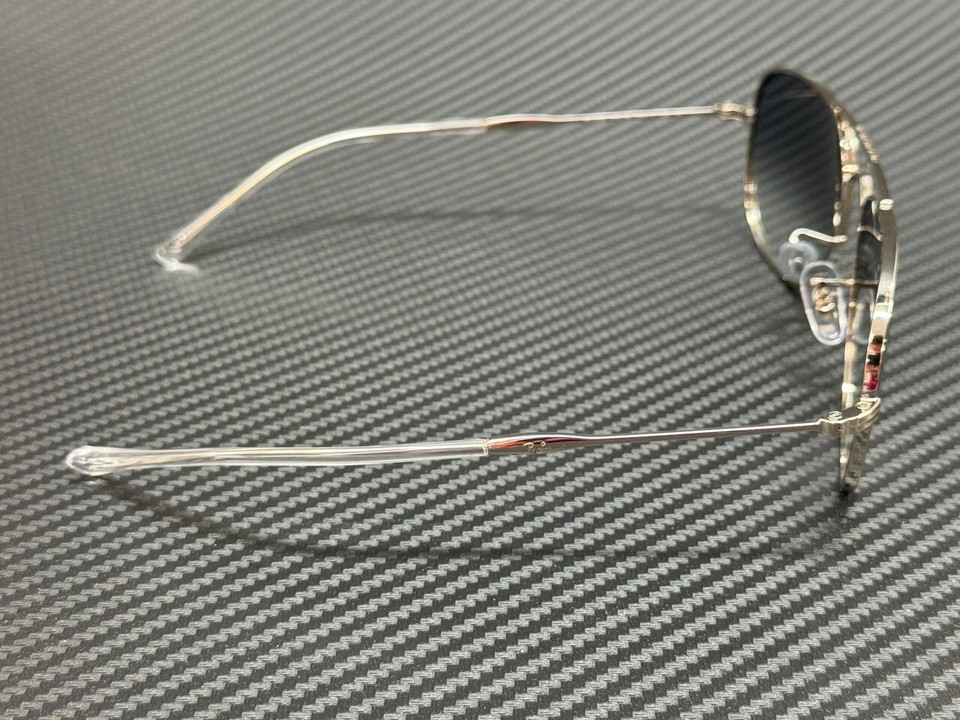 RAY BAN RB3735 003 3F Silver Gradient Blue Unisex 60 mm Sunglasses | eBay