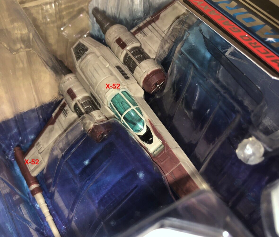 Z95 Headhunter w Clone Pilot Warthog RARE Chase Star Wars Micro Galaxy ...