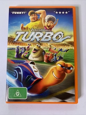 Turbo (DVD, 2013) DreamWorks Animated Movie Region 4 | eBay Australia